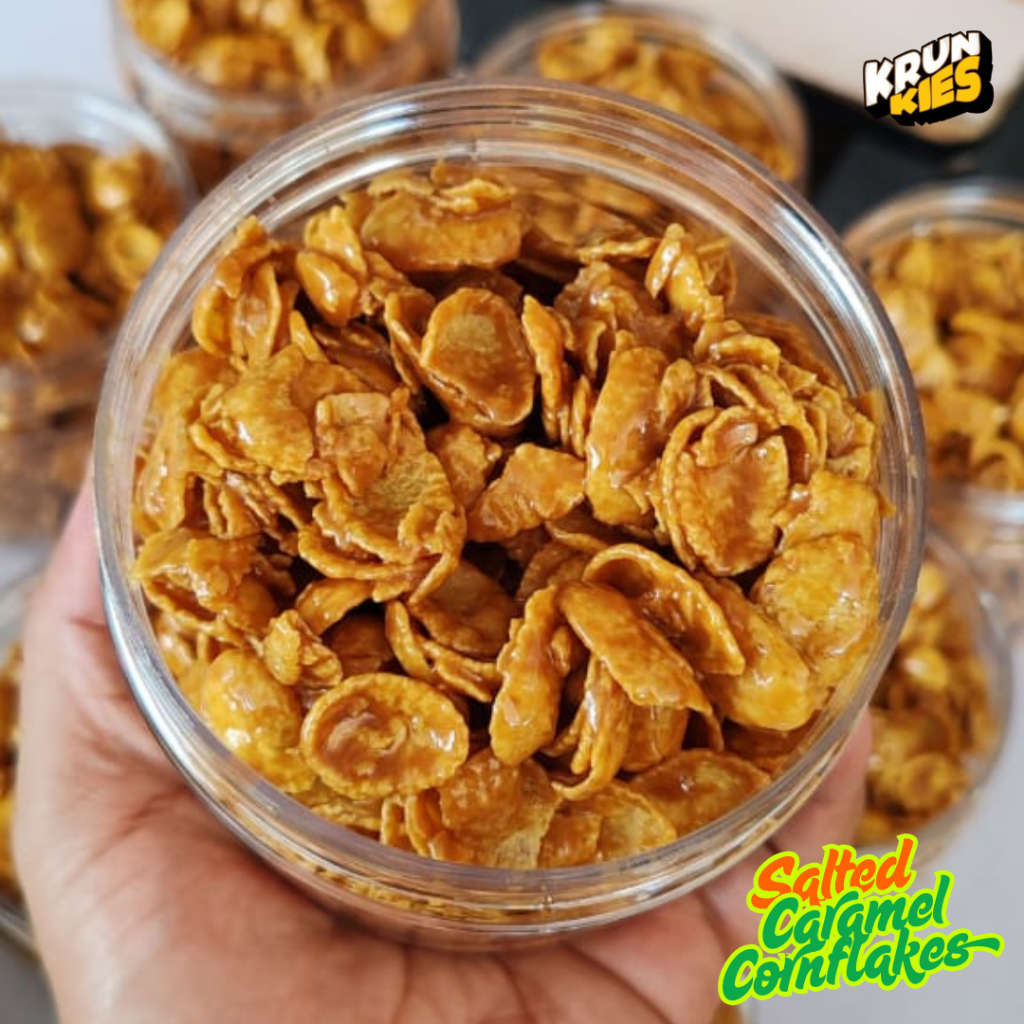 [250g] Salted Caramel Cornflakes Krunkies | Shopee Malaysia