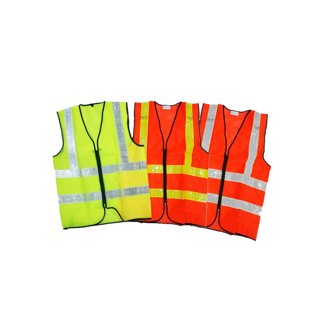 SAFETY VEST WITH VISIBLE REFLECTIVE LINE SAFETY VEST | BAJU SAFETY ...