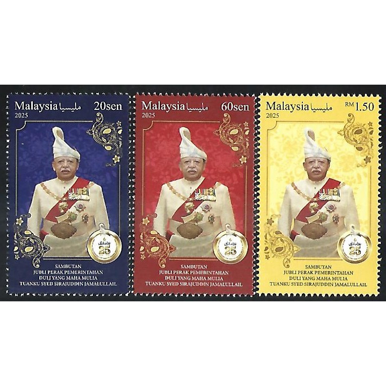 M-20250417 MALAYSIA 2025 JUBLI PERAK PEMERINTAHAN DYMM TUANKU SYED ...