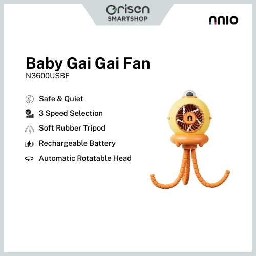 NNIO Baby Gai Gai Fan N3600USBF-O | Shopee Malaysia
