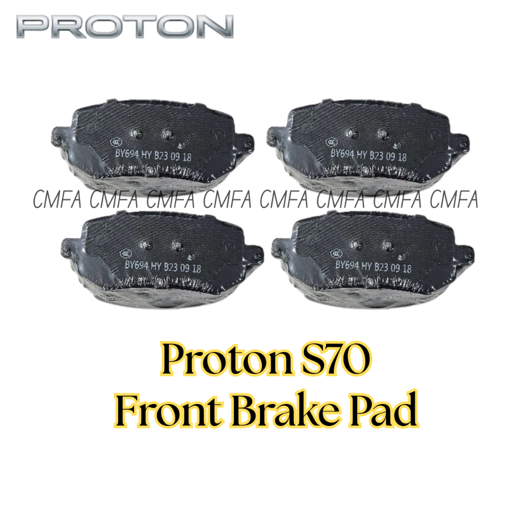 Proton S70 Front Brake Pad OEM (Set) | Shopee Malaysia