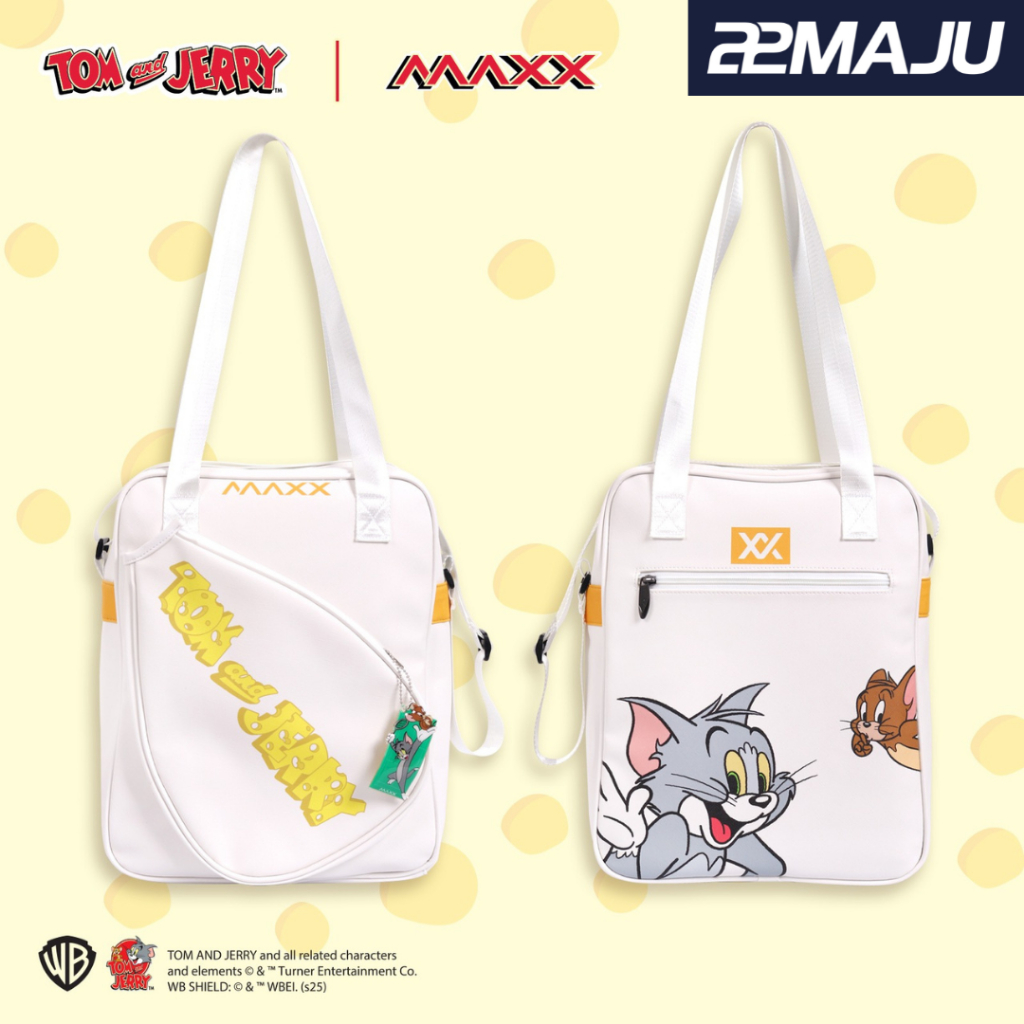 MAXX Tom and Jerry Limited Edition Racket & Paddle Bag - Free Tom and ...