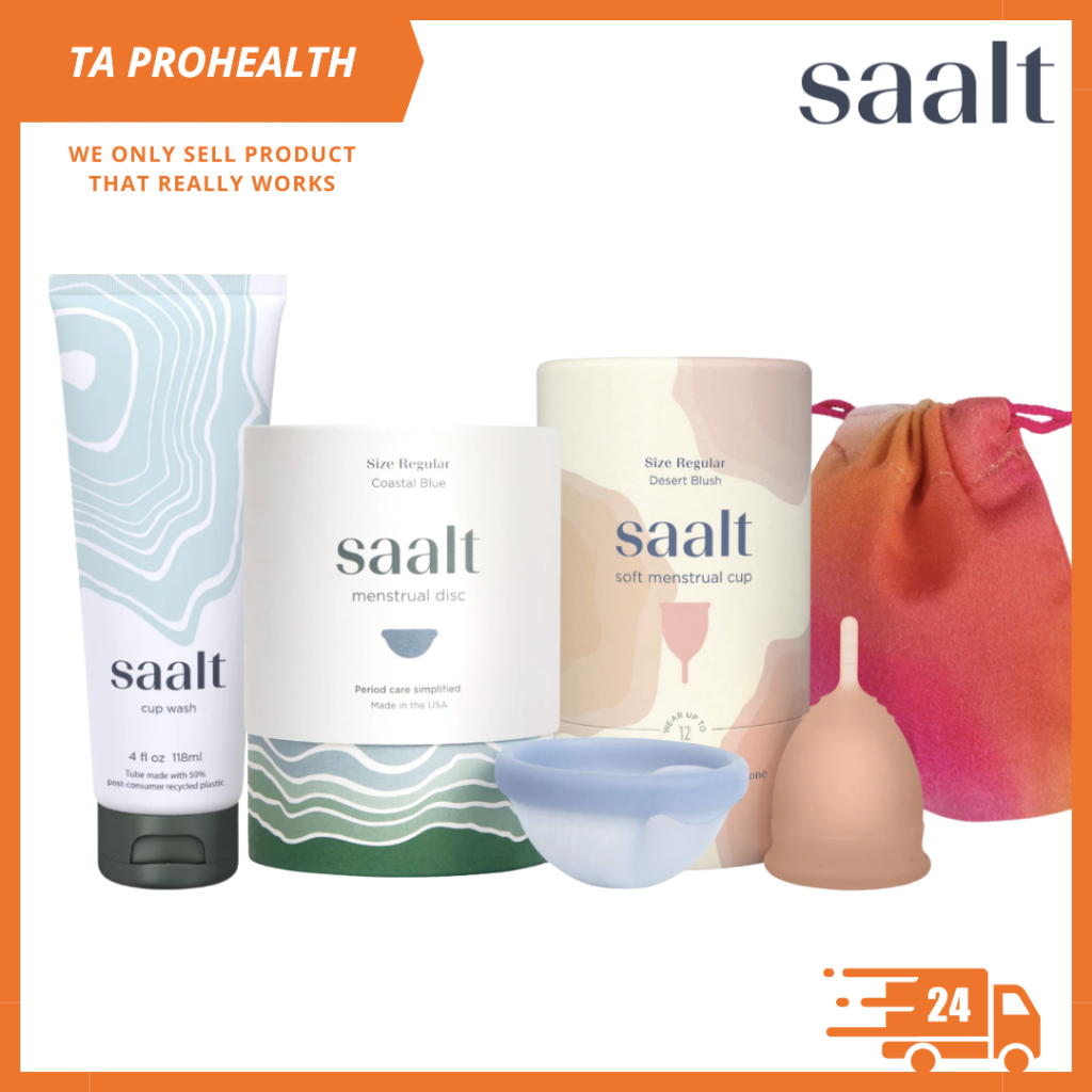 Saalt Soft Menstrual Cup / Disc / Cup Bag / Cup Wash | Shopee Malaysia