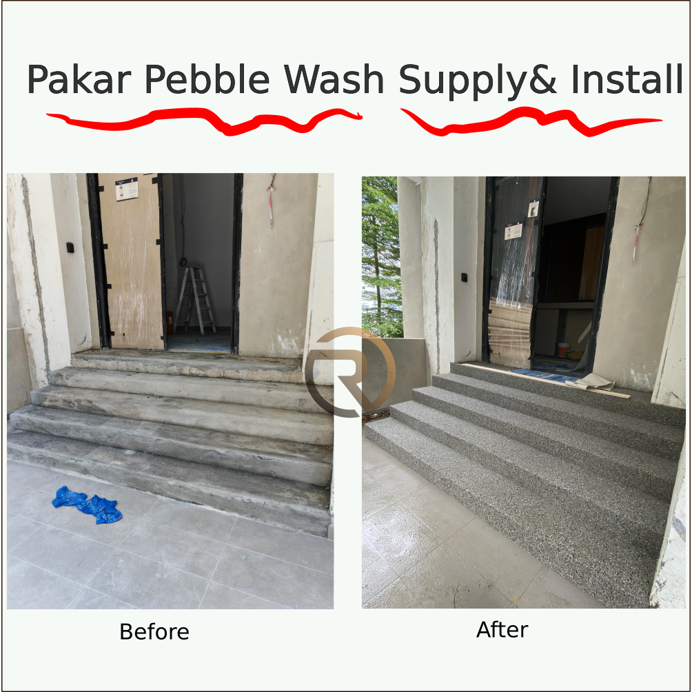 20kg Pebble Wash Stone Gardening Stone Batu Kacang batu hiasan #5#10 ...