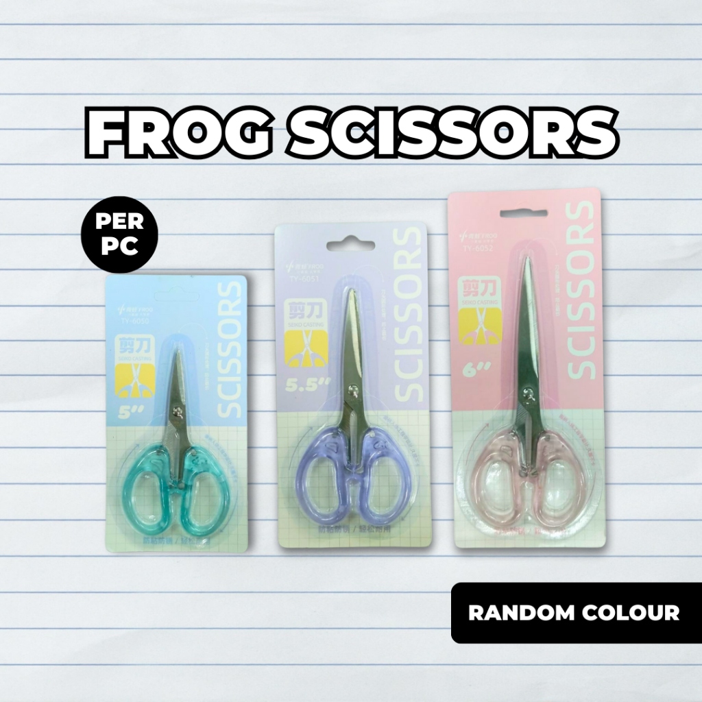 SEIKO CASTING FROG SCISSORS / Gunting / Perkakas Sekolah | Shopee Malaysia