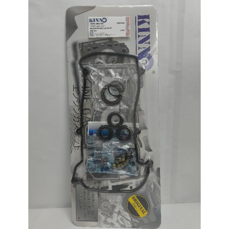KINNO PERODUA KELISA KENARI 12V 1.0 EJ-DE ENGINE TOPSET GASKET (CARBON/METAL) TSPD-005-GR/ TSPD ...
