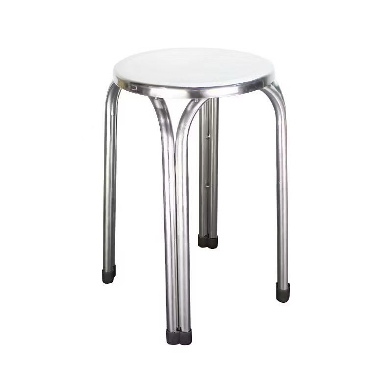Stainless Steel Round Stool (25cm/ 30cm/ 47cm) | Shopee Malaysia