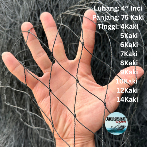 Jaring PE Pertanian/Ayam/Pagar Lubang 4" Inci, Tinggi 4Kaki,5Kaki ...