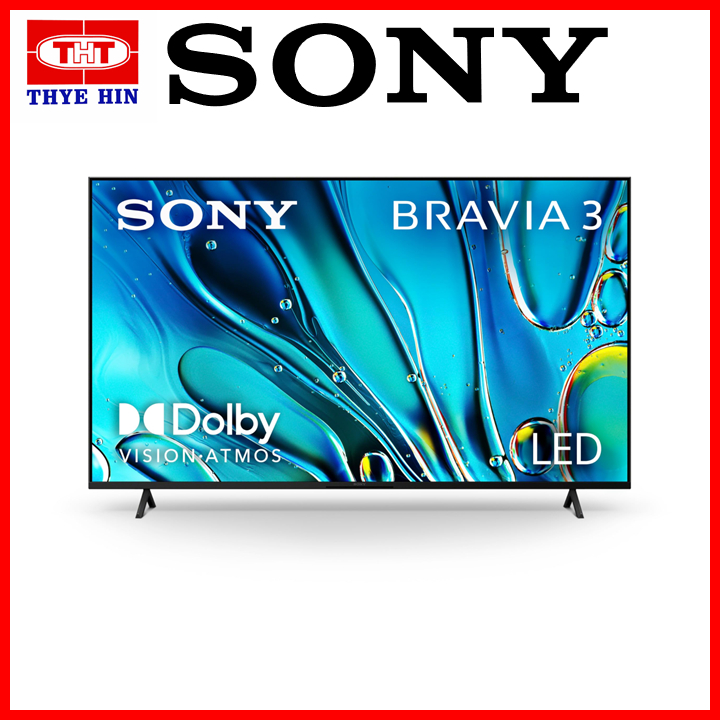 SONY BRAVIA 3 K65S30 – 65" 4K HDR GOOGLE LED TV | Shopee Malaysia