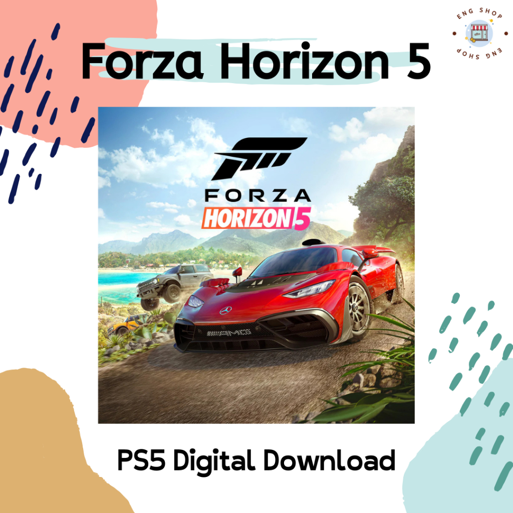 Forza Horizon 5 PS5 Digital Download Full Game (Active/Non-active ...