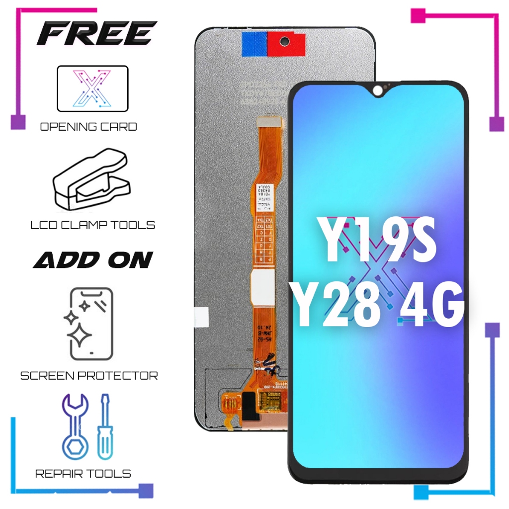 Lcd For Vivo Y19s / Y28 4G / Y29 5G (With Touch Screen Display ...