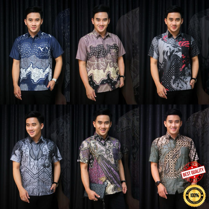 [M’sia Ready Stock] Kemeja Batik Lelaki Slimfit | Design Eksklusif ...
