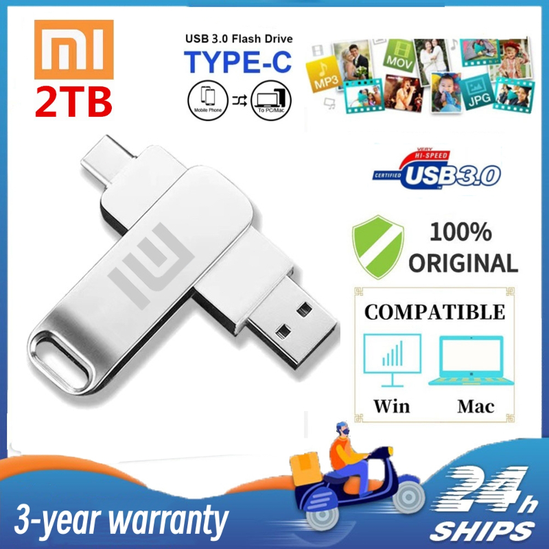 Xiaomi typec Two-in-One High-Speed Flash Drive 3.0 USB Dual-Drive OTG ...