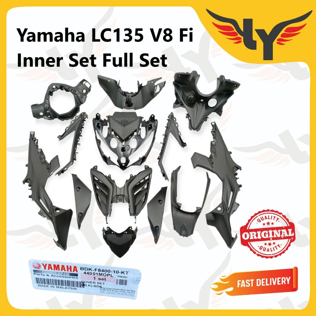 Yamaha LC135 V8 Fi Inner Set Full Set - BDK-F8400-10-KT (100% Original ...