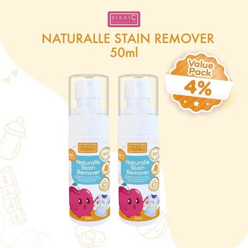 BerryC Naturalle Stain Remover Fabric ORGANIC STAIN Sweat Stain 布料清洁剂 ...