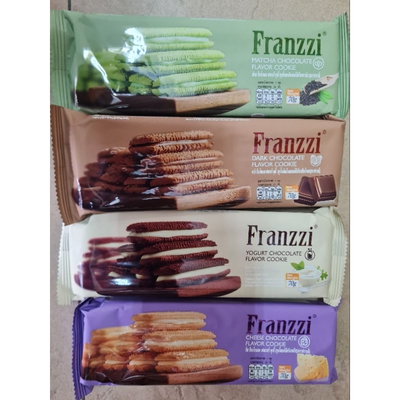 Franzzi Chocolate Cookies All Flavors 法丽兹 曲奇饼干 70g by Hepi Treat ...