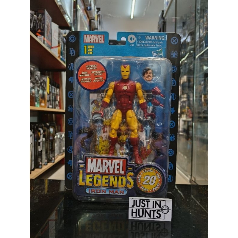 Marvel Legends 20th Anniversary 6"Inch Iron Man /Ironman | Shopee Malaysia