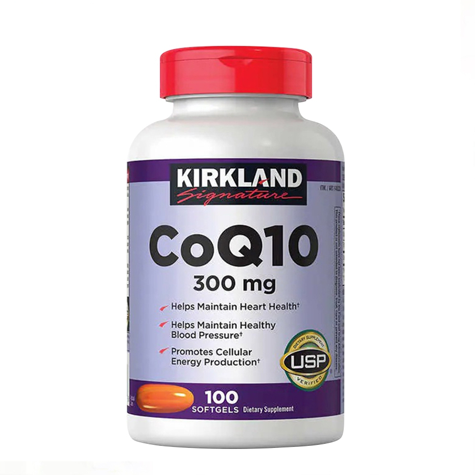Kirkland Signature CoQ10 Coenzyme 300 mg 100 Softgels | Shopee Malaysia
