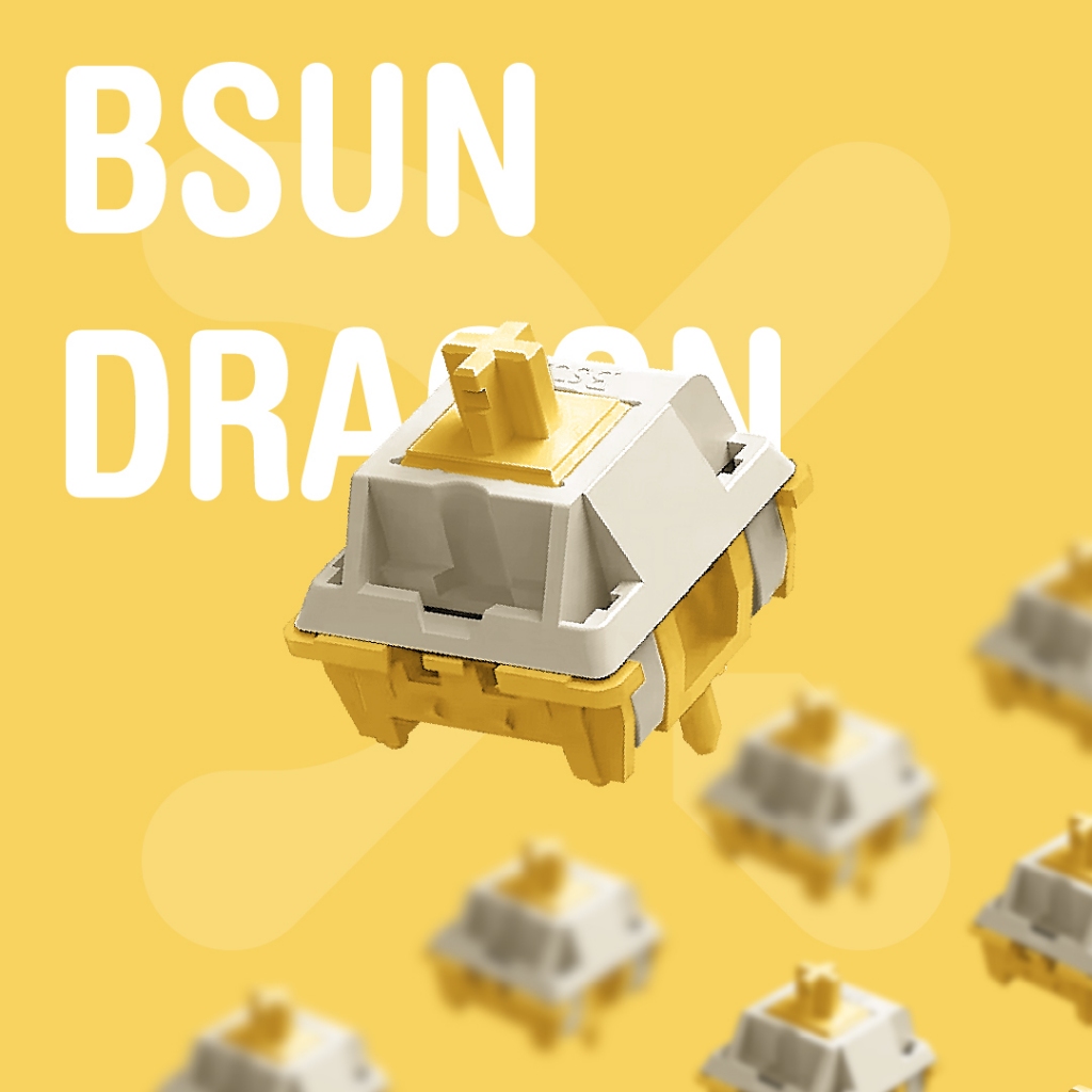 [LINEAR] BSUN Dragon | 33gf / 42gf Linear Factory Lubed Mechanical ...