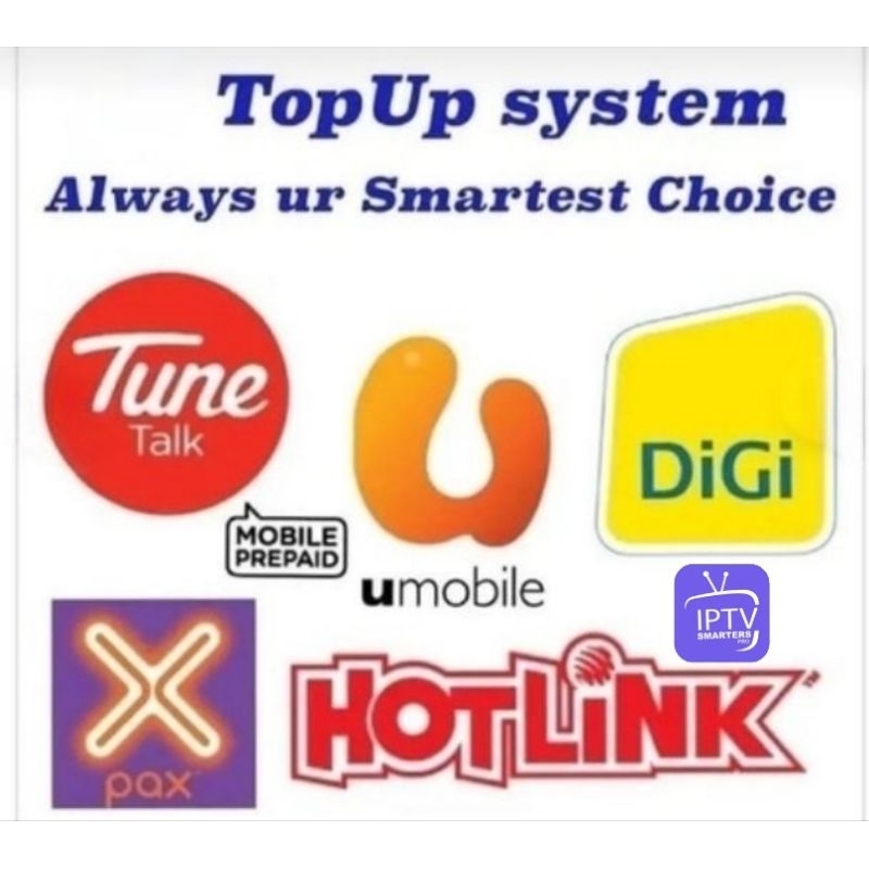 TOPUP SMARTER CELCOM DIGI MAXIS UMOBILE | Shopee Malaysia