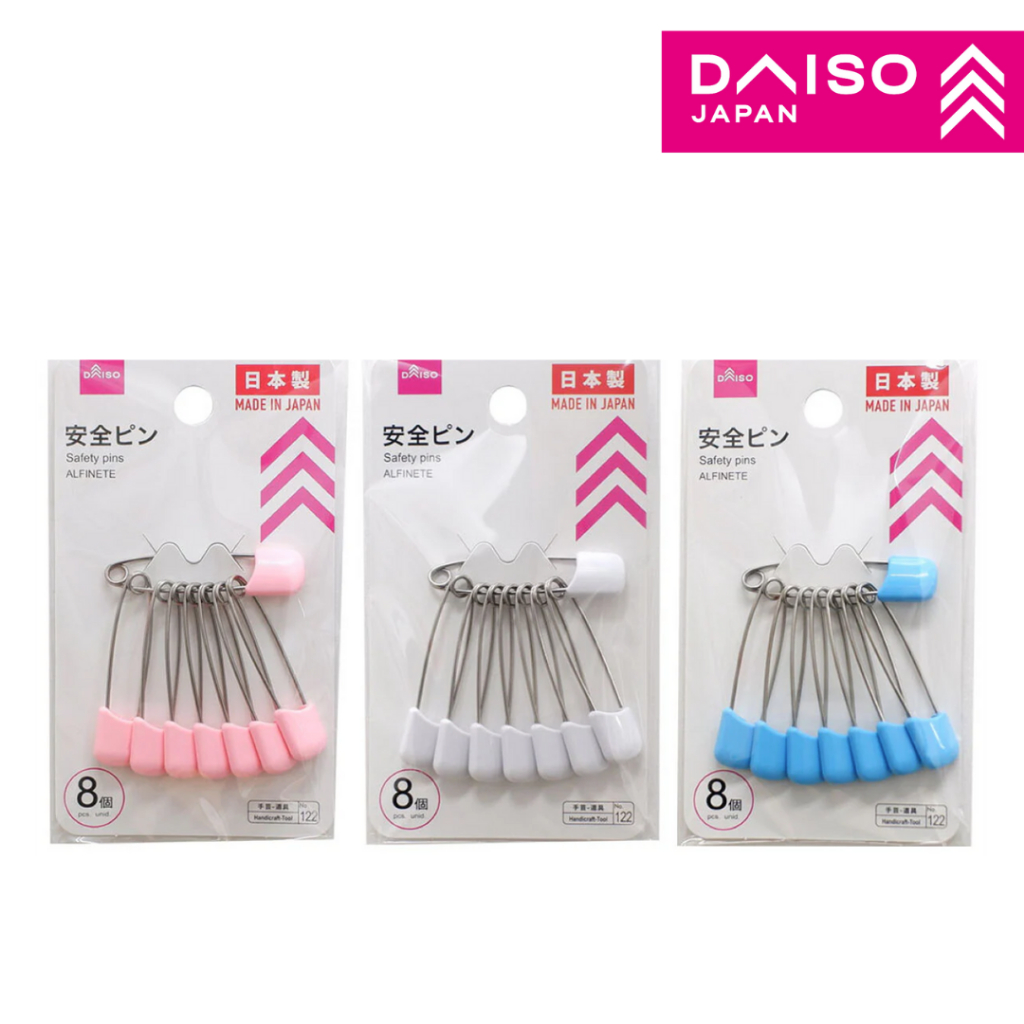 DAISO Safety Pins Big Size-Random Color | Shopee Malaysia