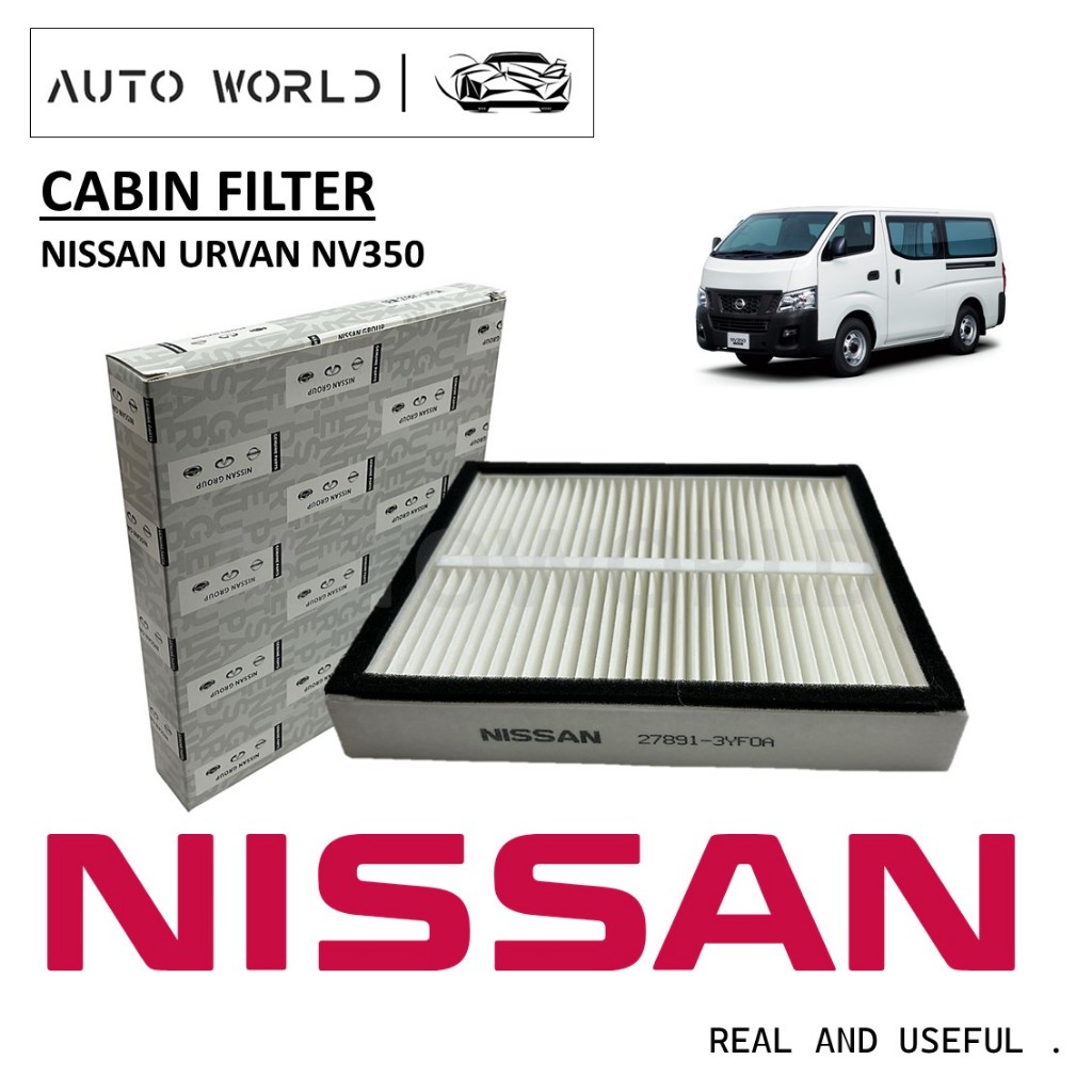 CABIN FILTER NISSAN URVAN NV350 - 27891-3YF0A | Shopee Malaysia