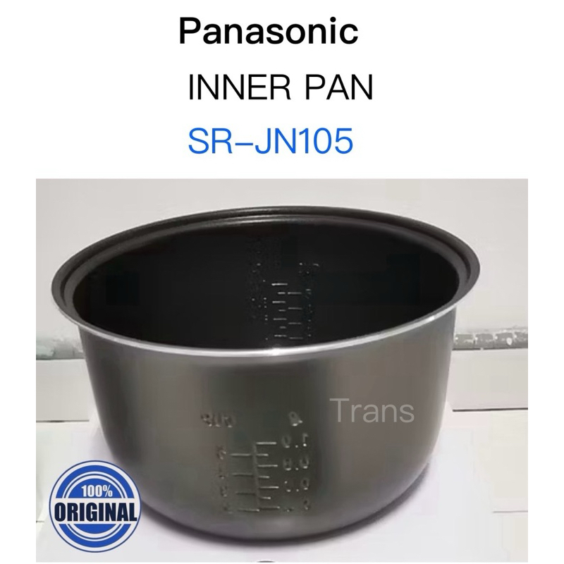 PANASONIC 1.0L RICE COOKER INNER PAN (2300030744) FOR MODEL: SR-JN105 ...