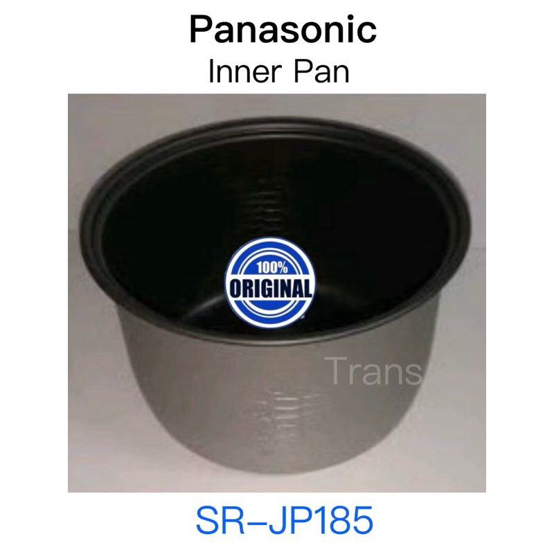 PANASONIC 1.8L RICE COOKER INNER PAN (2300030739) FOR MODEL : SR-JP185 ...