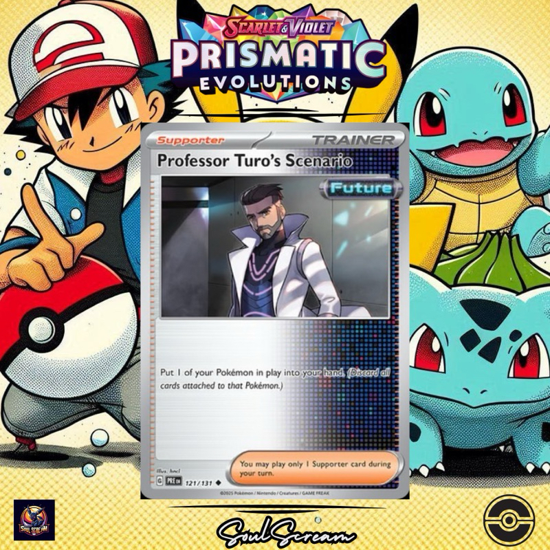 Pokemon TCG Professor Turo Prismatic Evolution | Shopee Malaysia