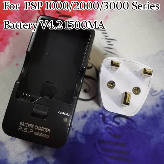 *Free UK Adapter PSP 1000/2000/3000 Series Battery Charging Desktop ...