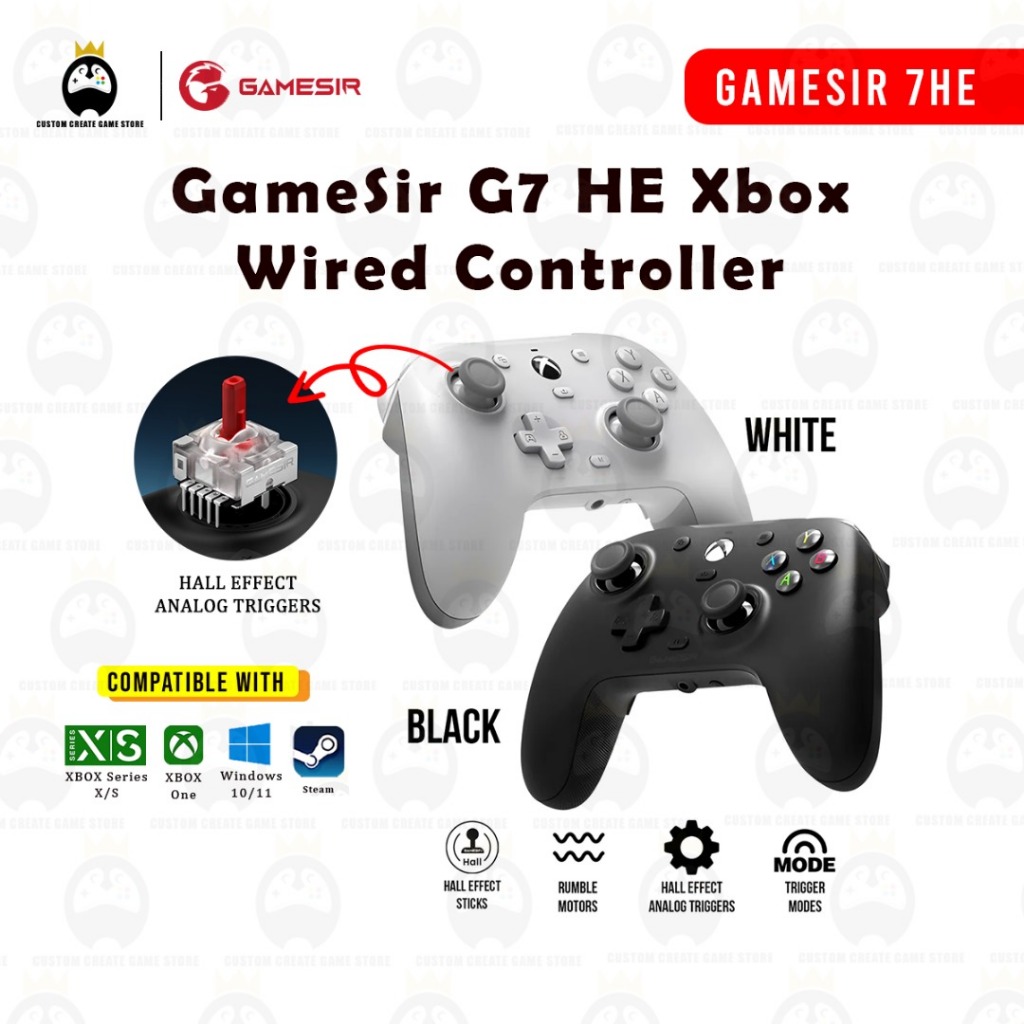 GameSir G7 HE Xbox Controller Hall Effect gaming gamepad for Xbox ...