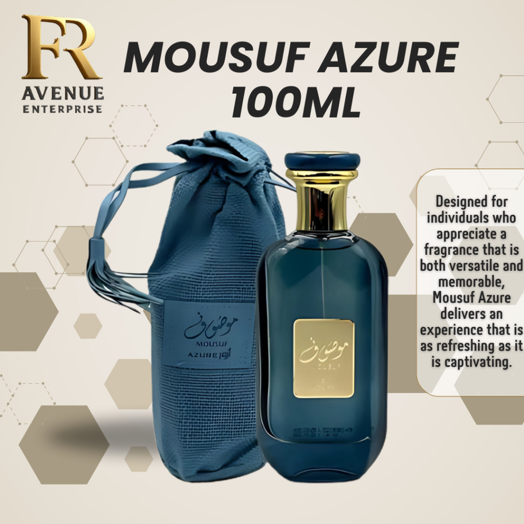 Ard Al Zaafaran Mousuf Azure 100ml EDP by | Shopee Malaysia