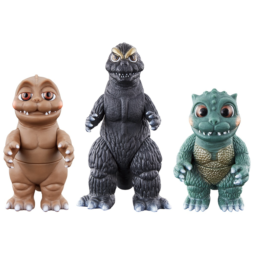 Bandai Godzilla Movie Monster Series Minilla Godzilla-kun Little Kaiju ...