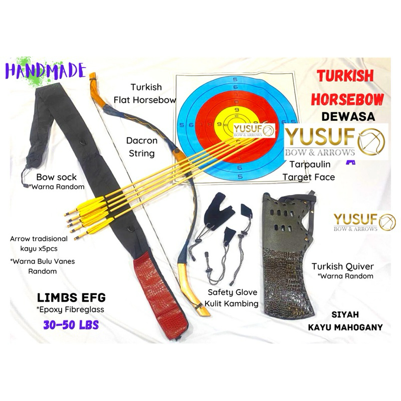 YUSUF Sport Turkish Archery Set Basic | Shopee Malaysia