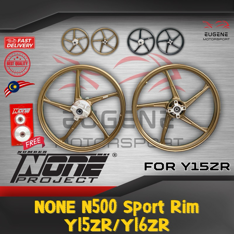 SPORT RIM CUSTOM HUB N500 NONE PROJECT | Shopee Malaysia