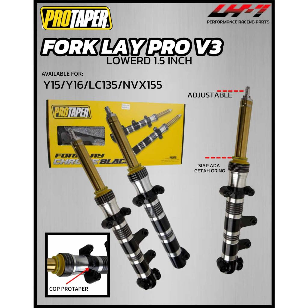 PROTAPER FORK LAY PRO V3 (Adjustable Lower 1.5 inch) Y16 V2 (ABS ...
