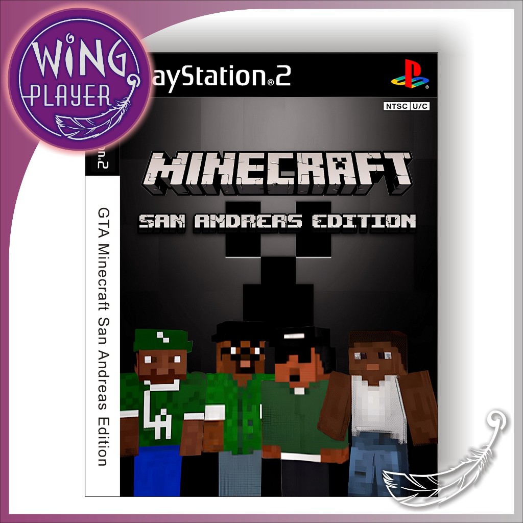 PS2 Game - GTA Minecraft San Andreas Edition | Shopee Malaysia