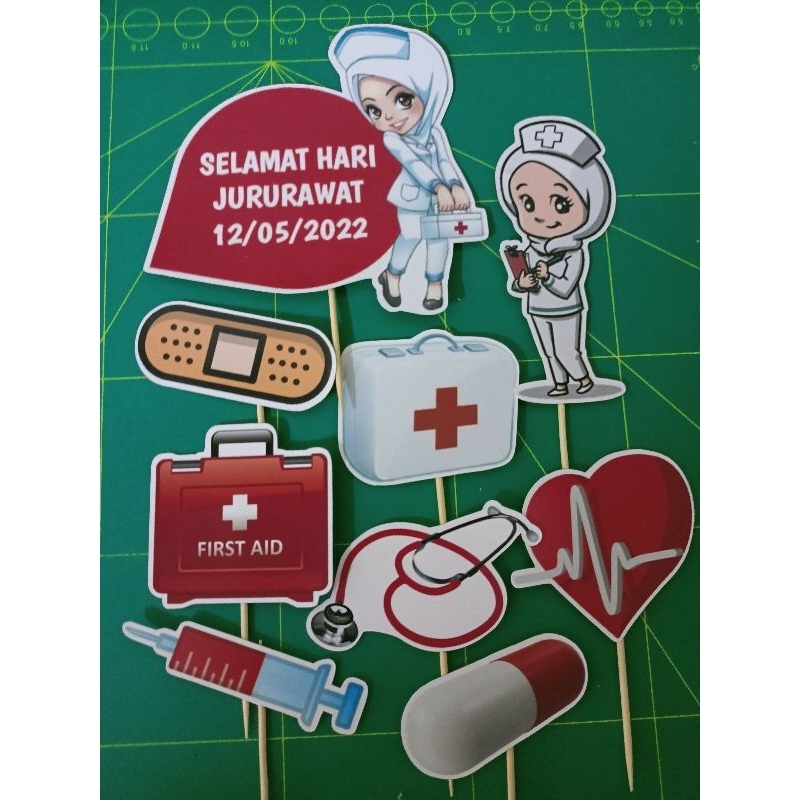NURSES DAY CAKE TOPPER | Shopee Malaysia