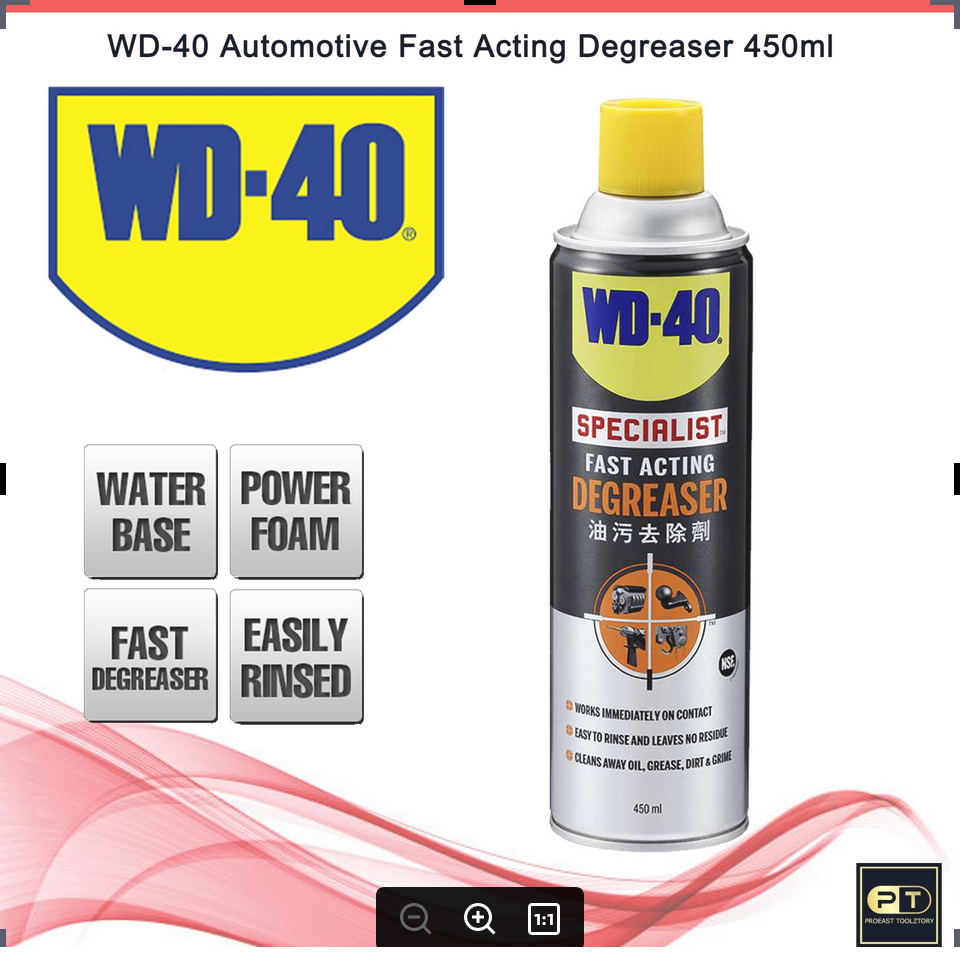WD-40 AUTOMOTIVE FAST ACTING DEGREASER 450ML | Shopee Malaysia