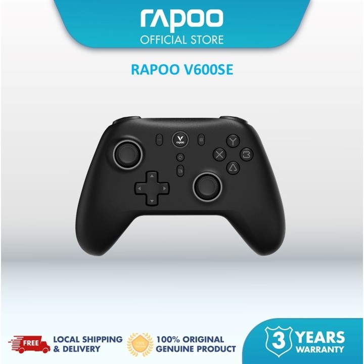 Rapoo Wired/Wireless Vibration Gamepad V600SE / V600S | Shopee Malaysia