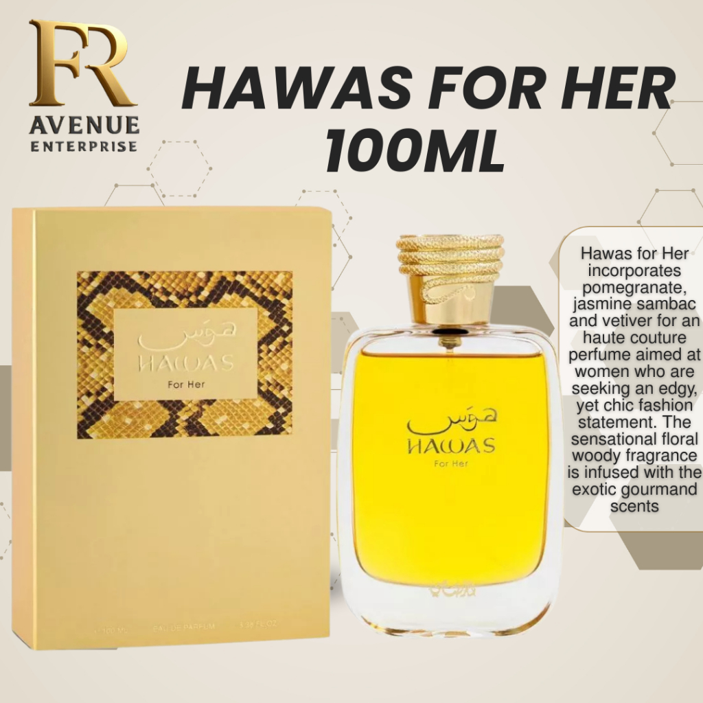 Rasasi Hawas for Her Eau de Parfum | Shopee Malaysia