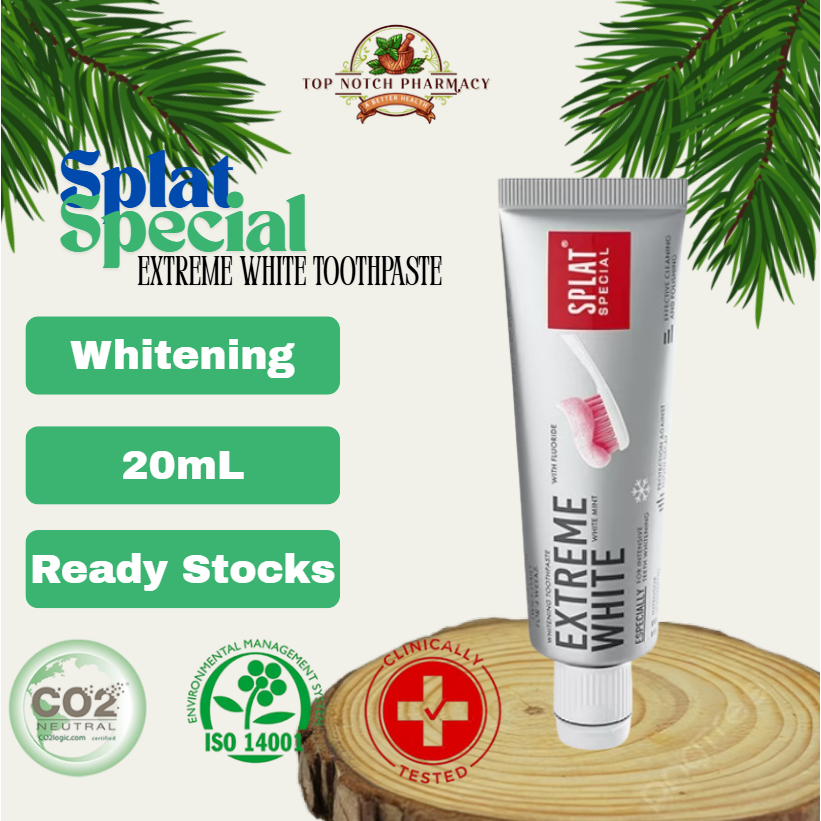Splat Special Extreme White Plus Toothpaste (20mL) Ready Stocks ...