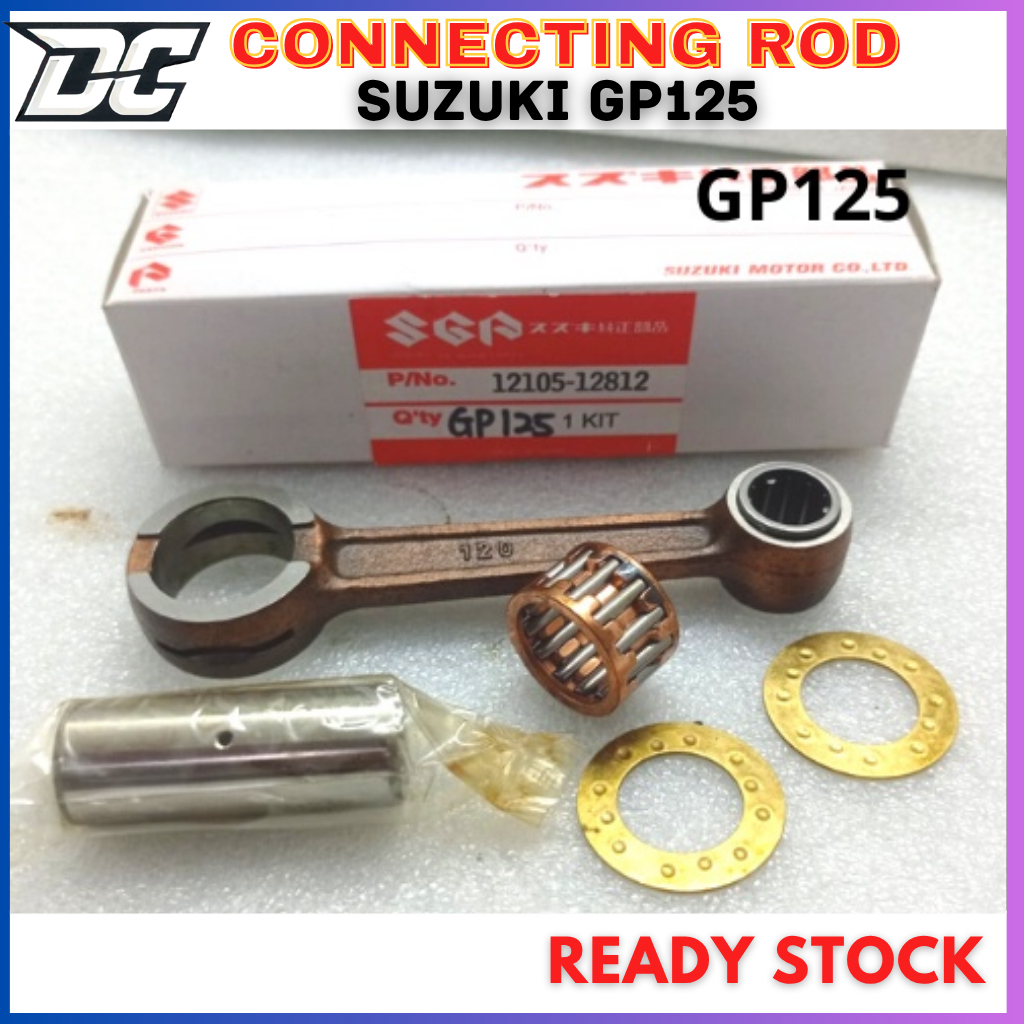Suzuki GP125 - Connecting Rod Kit (Ser) (STD Size) CONROD kit (OEM) | Shopee Malaysia