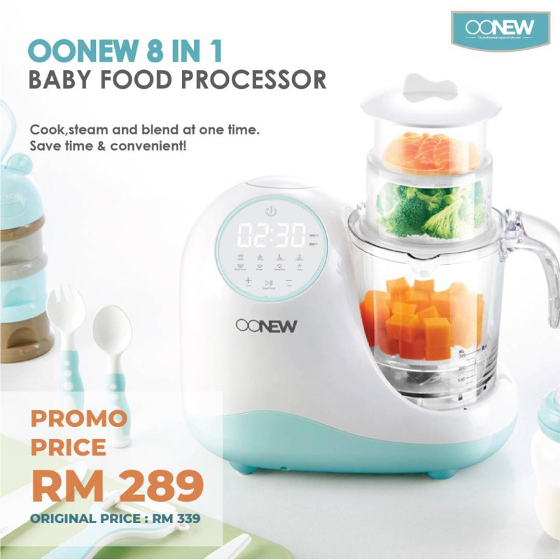 Oonew 8 in 1 food processor | Shopee Malaysia