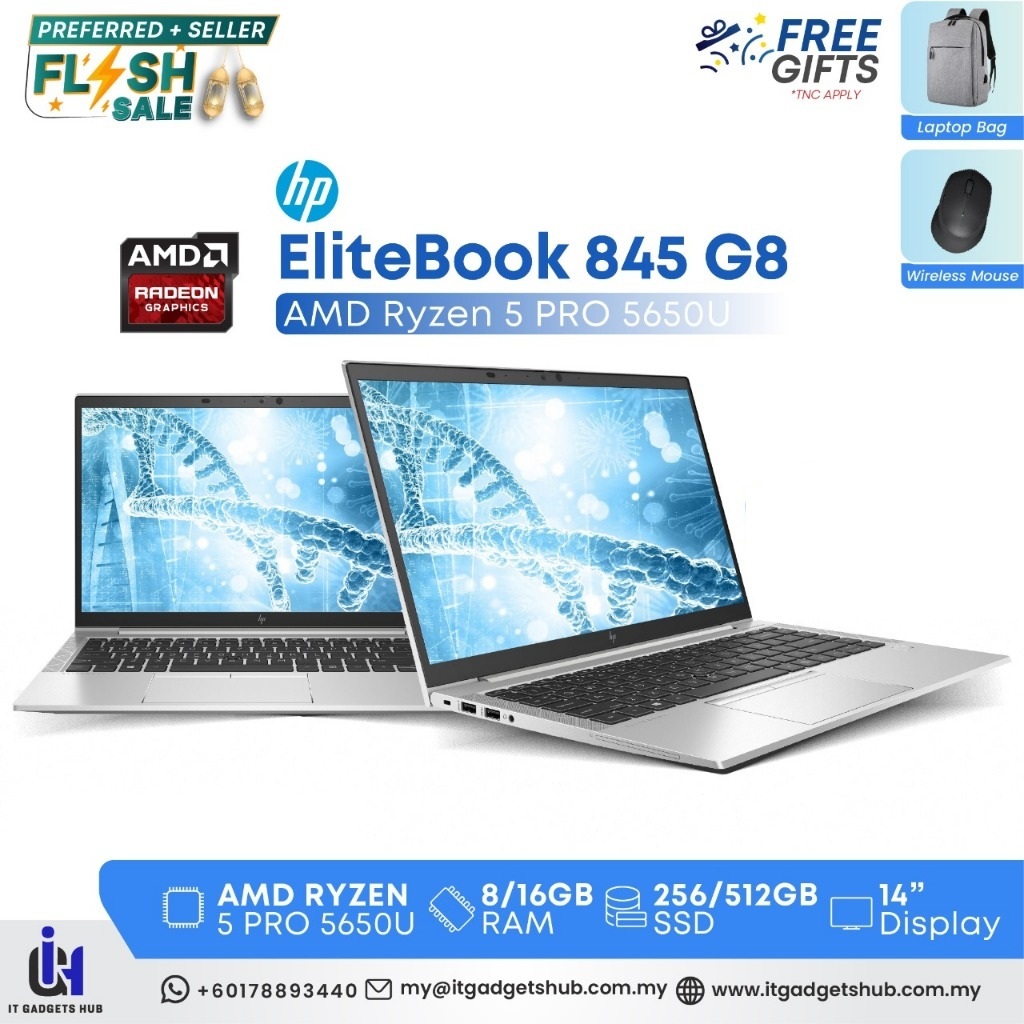 HP Gaming Laptops | EliteBook 845 G8 G7 Ryzen 5 Pro / ProBook 440 G8 i5 ...