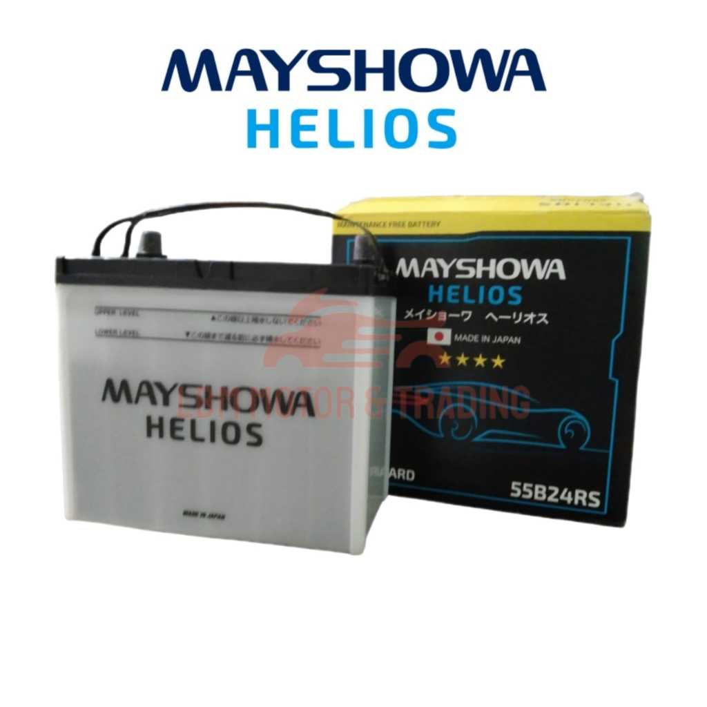 Battery / Bateri Mayshowa Helios NS60 NS60RS 55B24RS For Wira Iriz New Persona Saga Perdana ...
