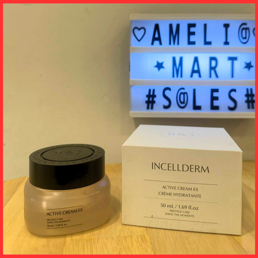 Incellderm Active Cream EX 50ml - Deep Hydration, Anti-Aging, Korean ...