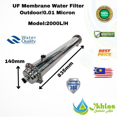 UF2000L Ultra Filtration UF Membrane Water Filter Purifier Outdoor ...