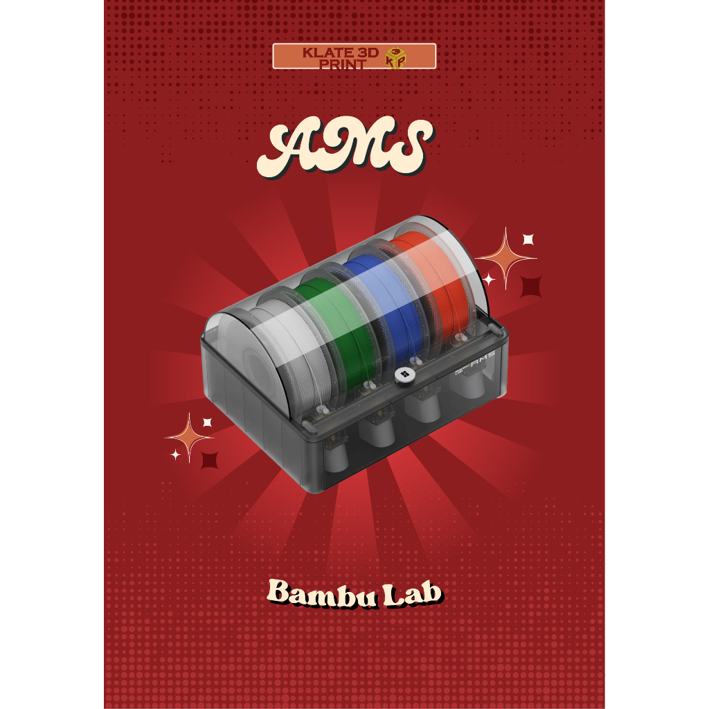 BAMBU LAB AMS (AUTOMATED MATERIAL SYSTEM) | Shopee Malaysia