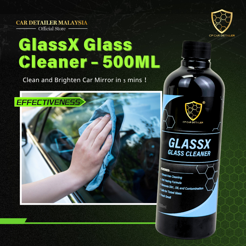 CP CAR Detailer GlassX Glass Car Window Cleaner (500ml) | Shopee Malaysia
